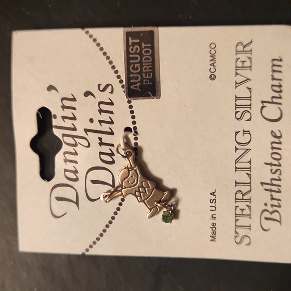 Danglin' Darlins | Jewelry | Sterling Silver August Birthstone Pendant ...